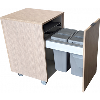 Lek Double Wall Drawer Pull Out Waste Bin