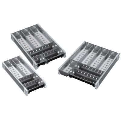 Stainless Steel Modular Cutlery Tray Set