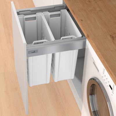 Hettich InnoTech Atira Pull Out Laundry Basket 600mm 80L