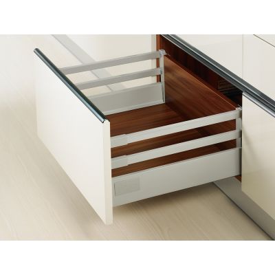 B01 Pot Drawer with 2 Square Rails - 199mm Height