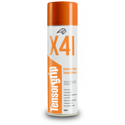 Tensorgrip X41 Acoustic Panel Spray Adhesive 500ml
