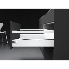 Hettich ArciTech Drawer Set with Railing White - No Runner