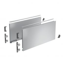 Hettich AvanTech YOU Drawer Side Profile Set 251 x 500mm Silver