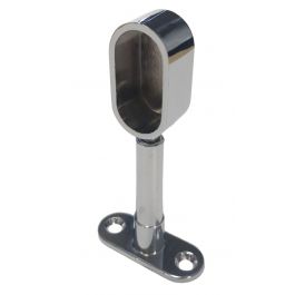 30x16 Oval Rail - End Pillar - Adjustable